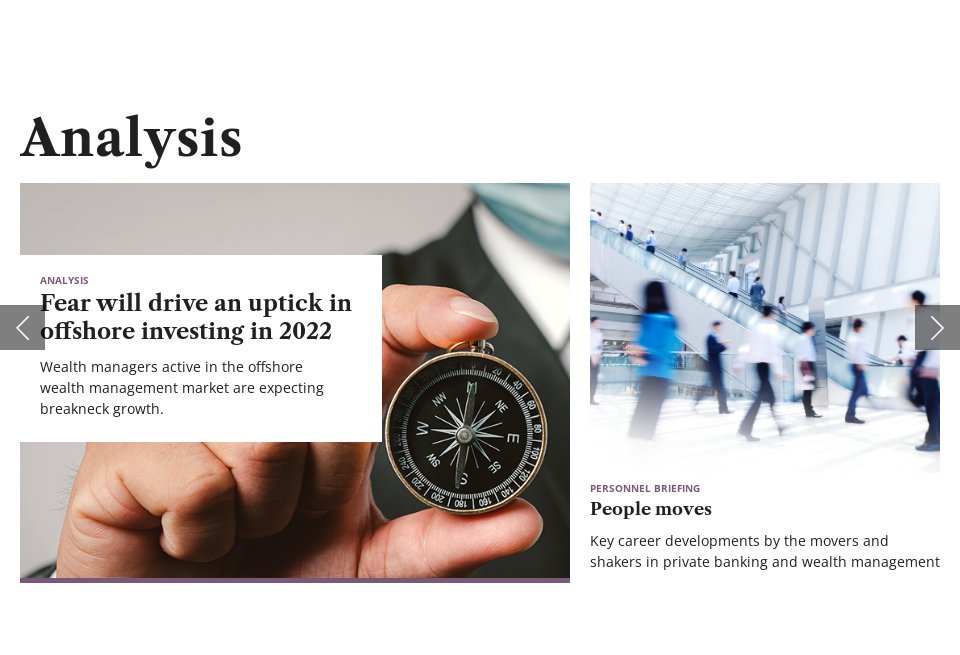 Analysis - PBI Subscriber edition | Issue 400 | January 2022