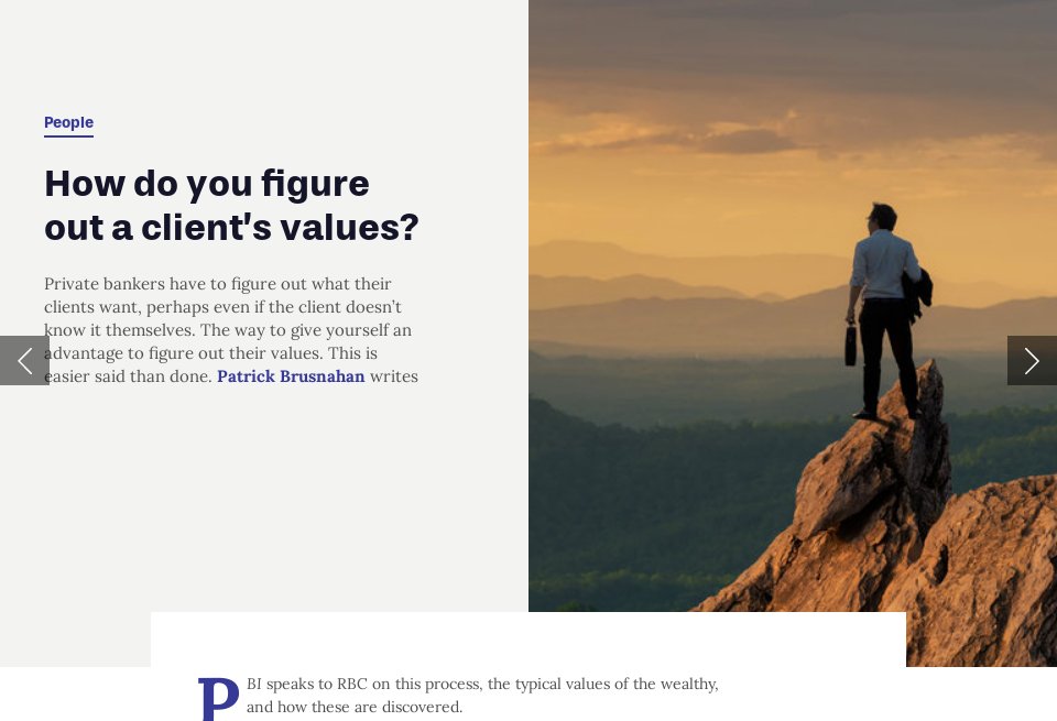 How do you figure out a client’s values? - Private Banker International ...