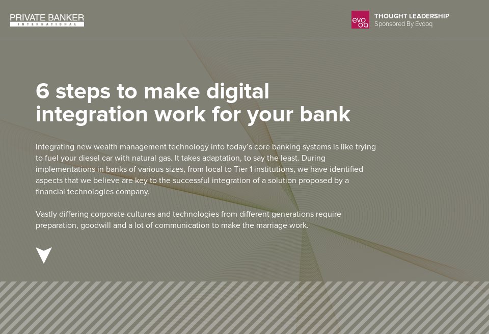 Evooq Thought Leadership - Private Banker International | Issue 13 ...