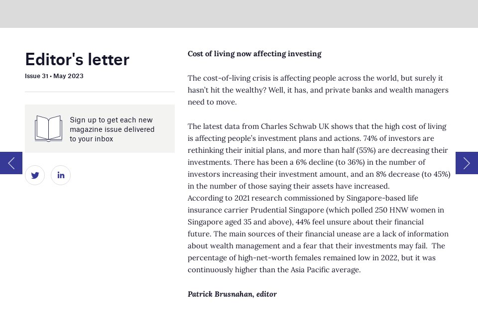 The Armadillo Group Thought Leadership - Private Banker International ...