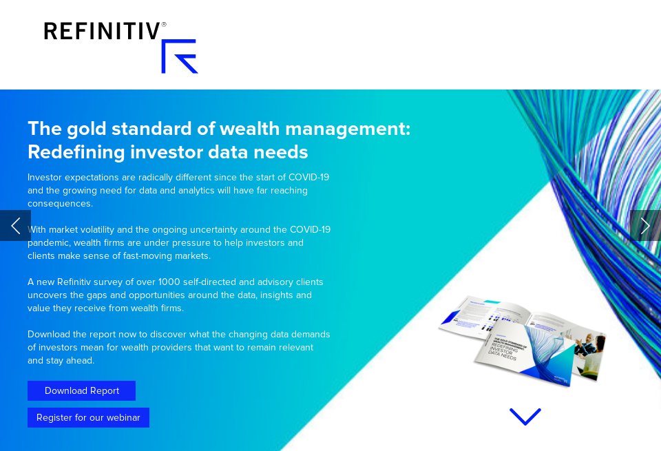Refinitiv - Private Banker International | Issue 19 | March 2021